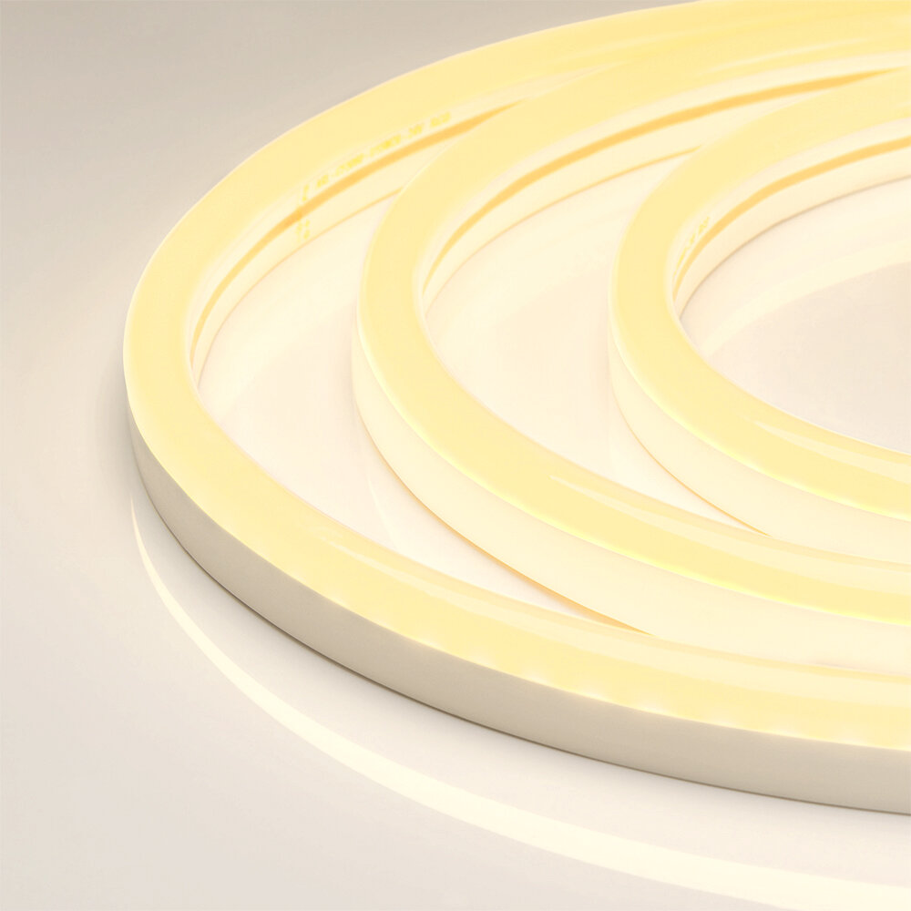 Гибкий неон Arlight Лента герметичная MOONLIGHT-SIDE-X336-12x24mm 230V Warm2400 (11 W/m, IP65, 50m, wire x1) (Arlight, Грибовидная форма), 50м