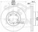 Диск тормозной, передний Ford Transit VII 06> (280 мм) TYREN арт. TYR1012791