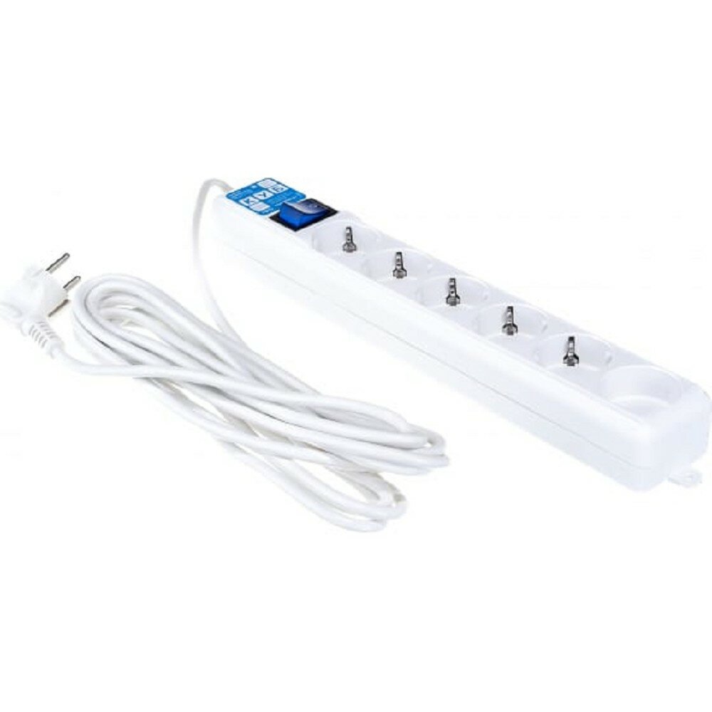 Сетевой фильтр PowerCube SPL(5+1)-16B-P-5М