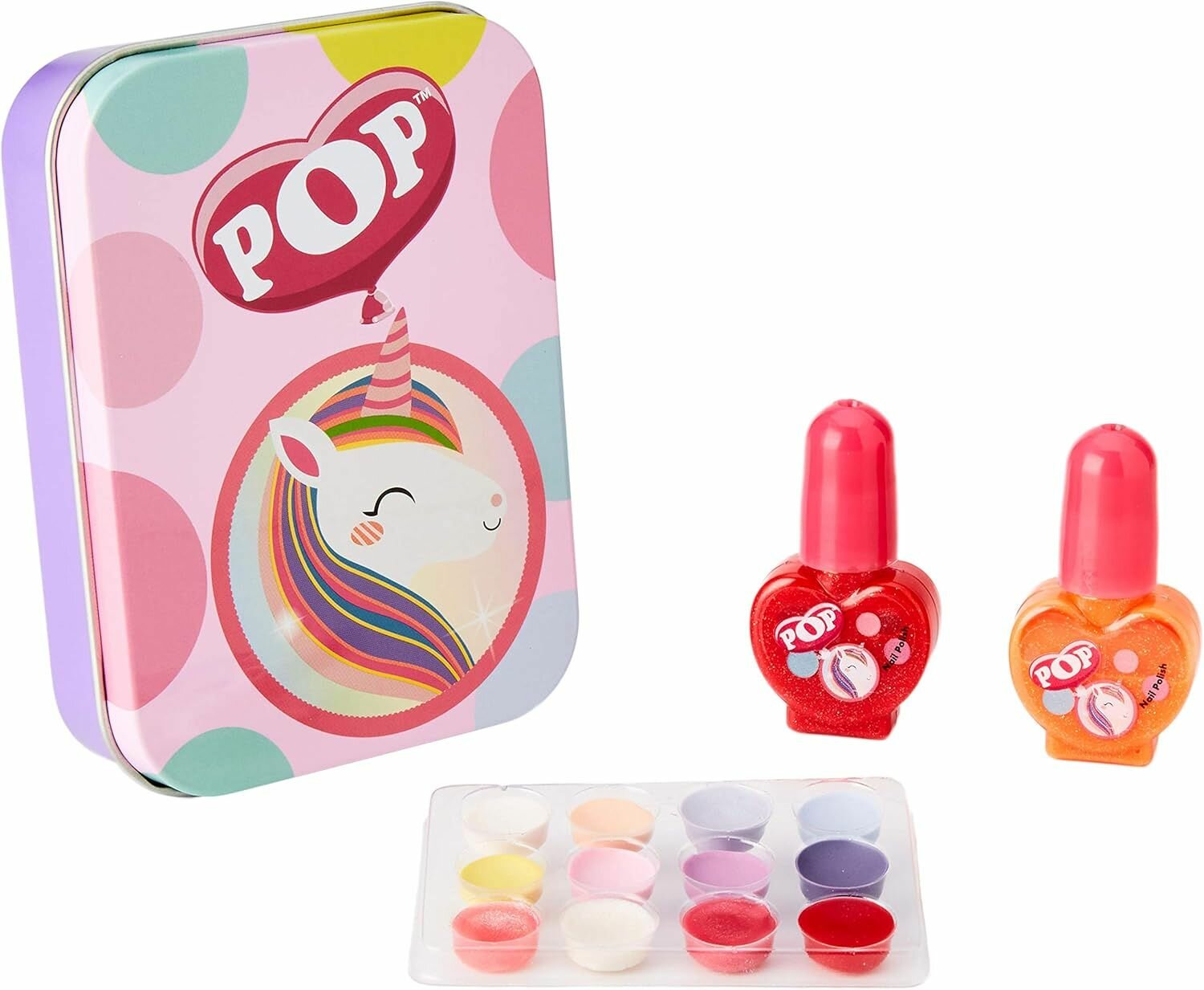 Markwins 1539003E POP Игровой набор детской декоративной косметики для лица и ногтей