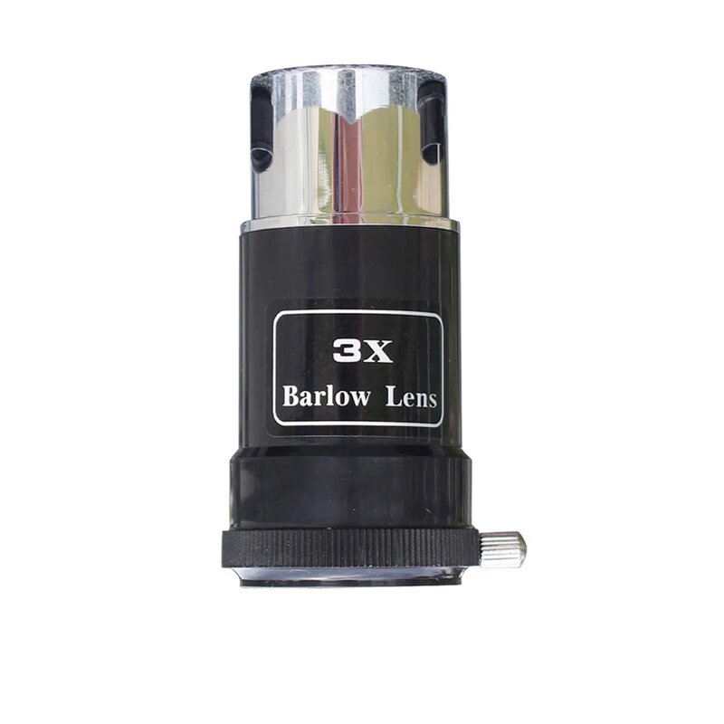 Celestron Omni Plossl окуляр 1,25 дюйма Черный, Plastic 3x barlow