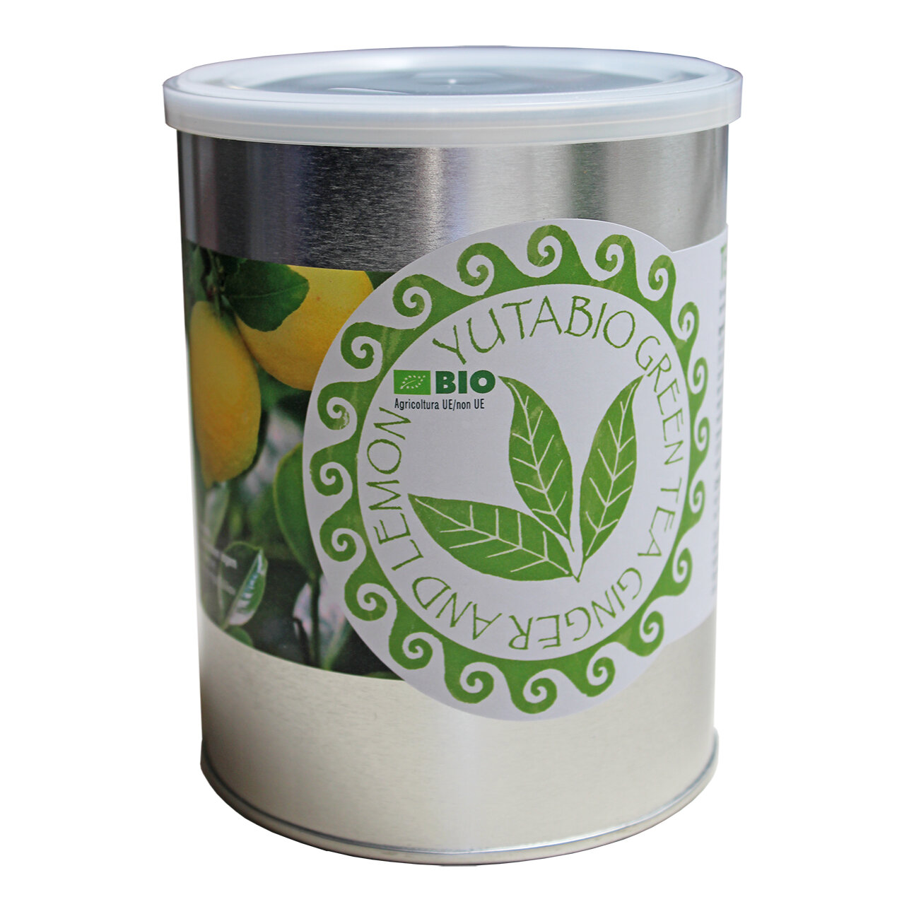 Чай зелёный с имбирем и лимоном 200 гр в банке, Pascucci, Италия