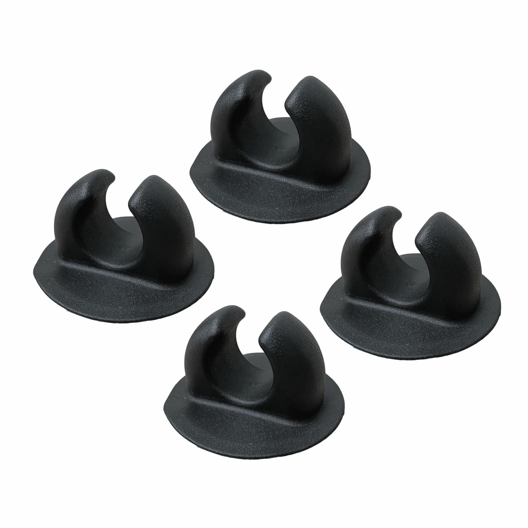 Держатель весла, удочки, сачка для лодок пвх, 83 мм для весел 32 мм и 35 мм, защелка весла, 4 шт.