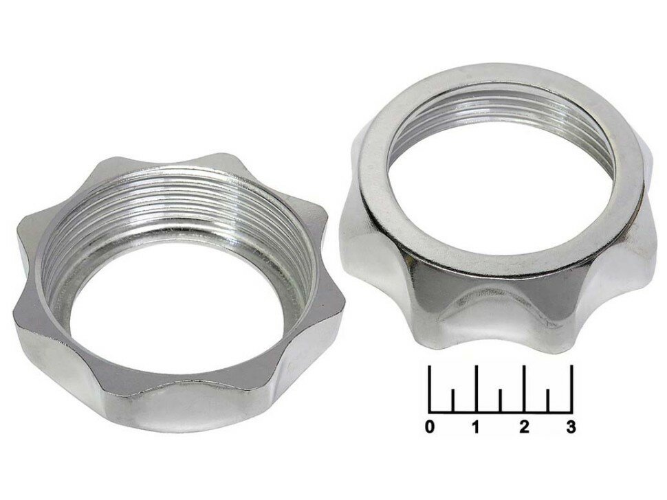 Гайка-фланец для зажима решетки мясорубки Philips (010312F)