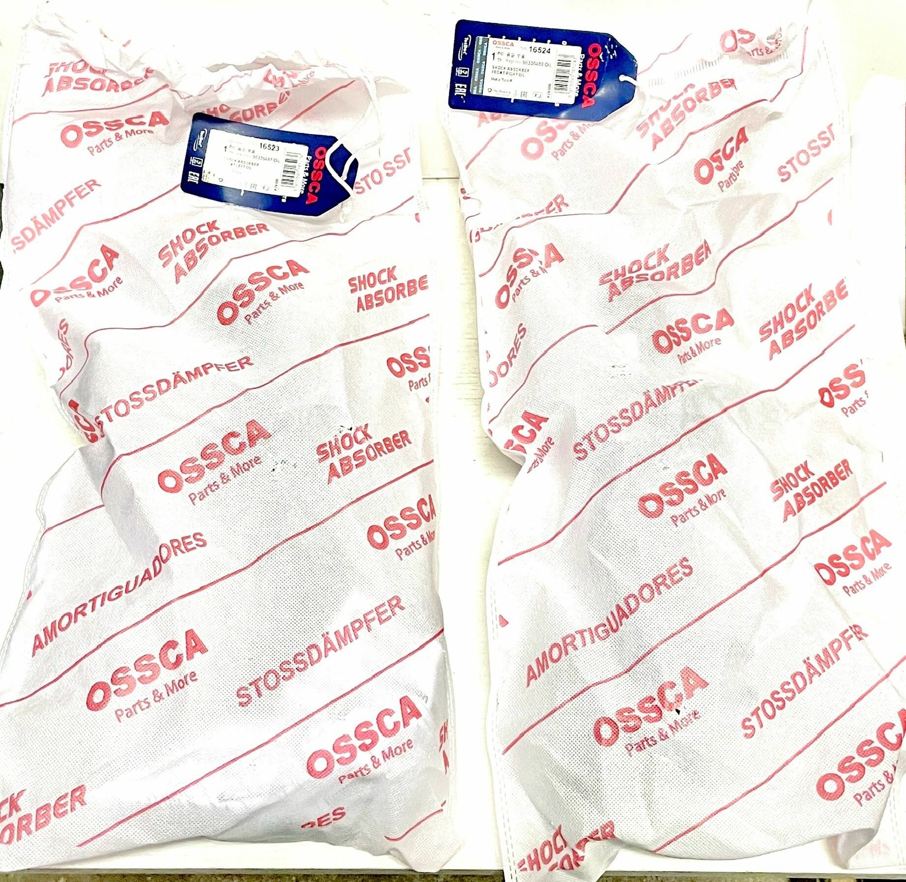 Амортизаторы передние ДЭУ матиз (масляные комплект 2шт) OSSCA