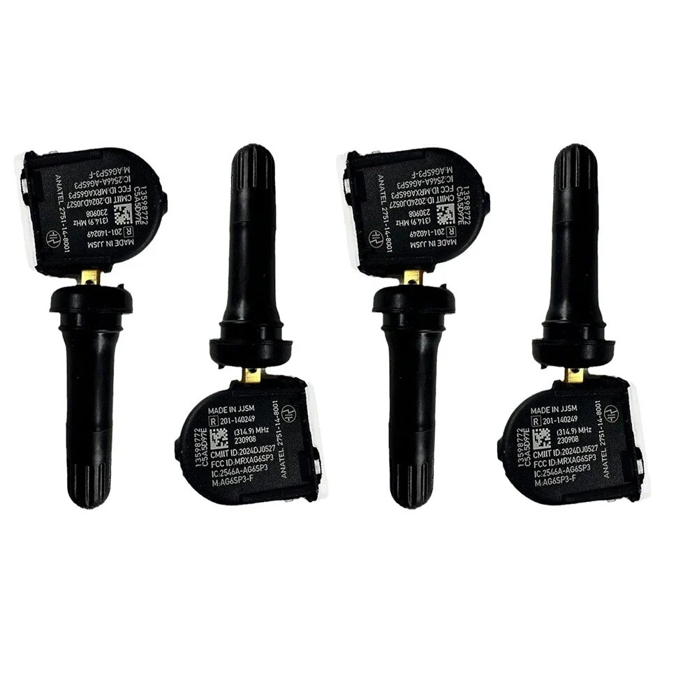 4 шт. Датчик TPMS 315 МГц 13598772 Chevrolet Equinox Cruze GL8