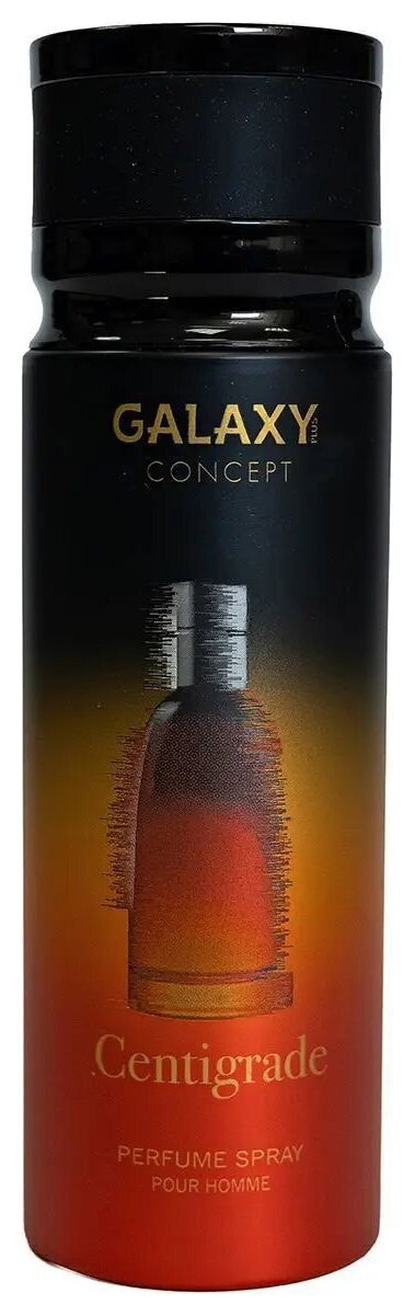 Дезодорант для подмышек Galaxy Concept Дезодорант парфюмированный мужской Centigrade