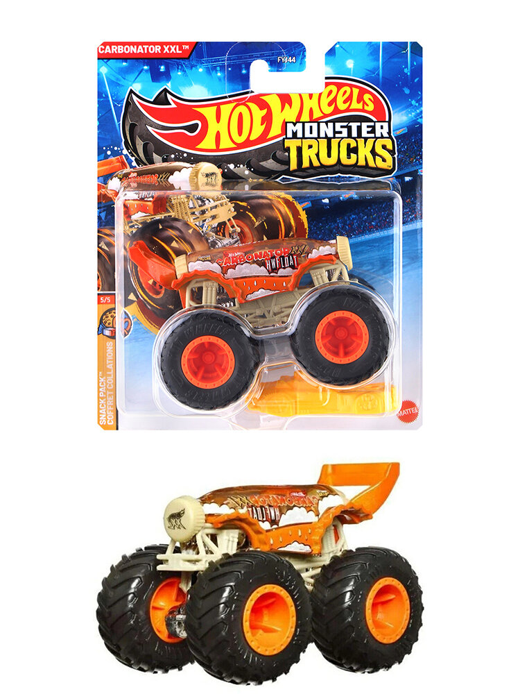 Машинка Mattel Hot Wheels Monster Trucks (Монстр трак)2025 FYJ44 Carbonator XXL