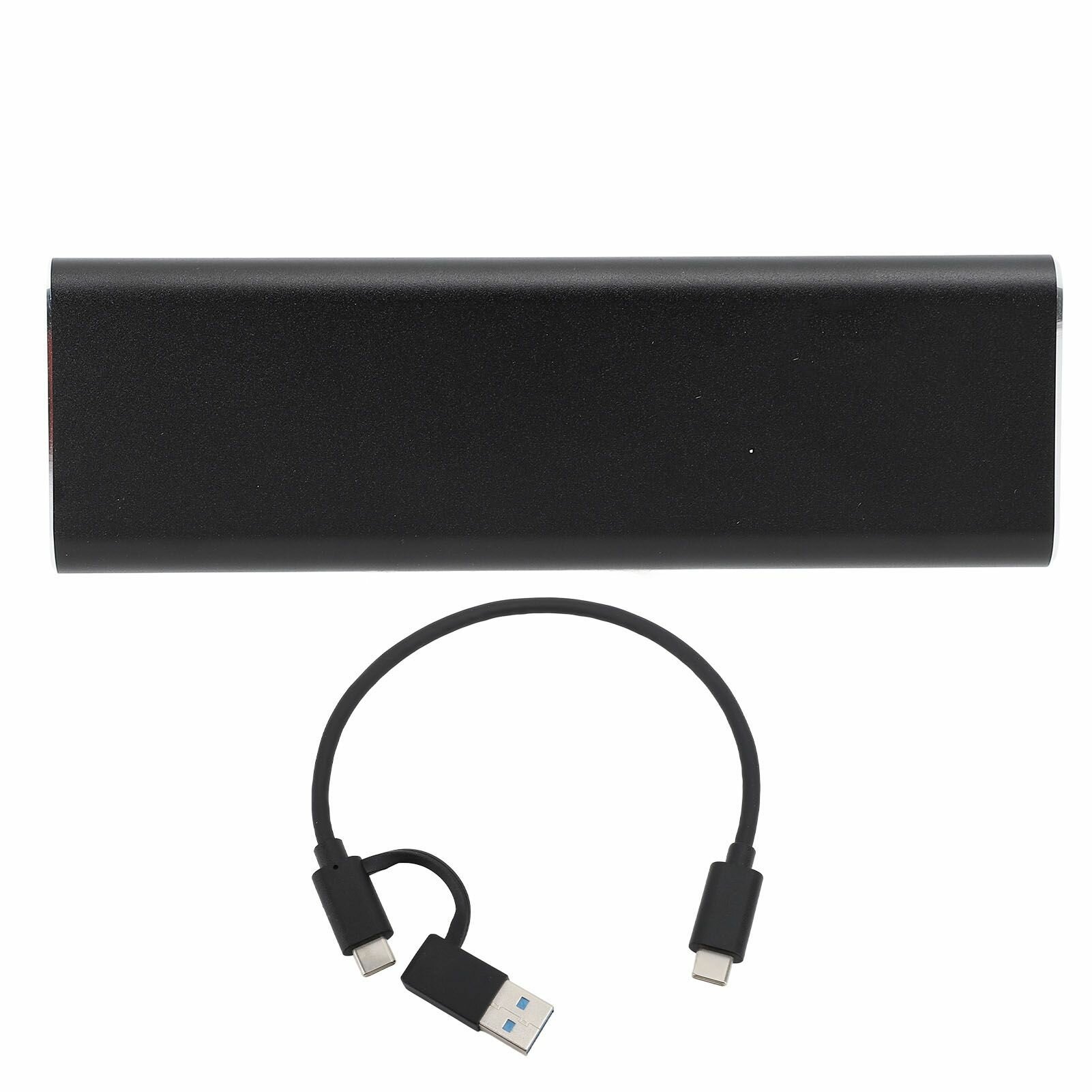 Корпус M.2 NVMe/PCIe/NGFF USB3.1 Gen2 Type-C, алюминий, портативный, до 100 знаков