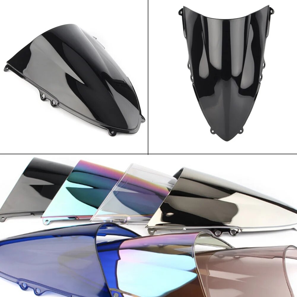 Ветровое стекло для Ducati Panigale 899 1199 1199R 1199S 2011-2017, ветровое стекло с двойными пузырьками, аксессуары для мотоциклов, обтекатель-дефлектор черный