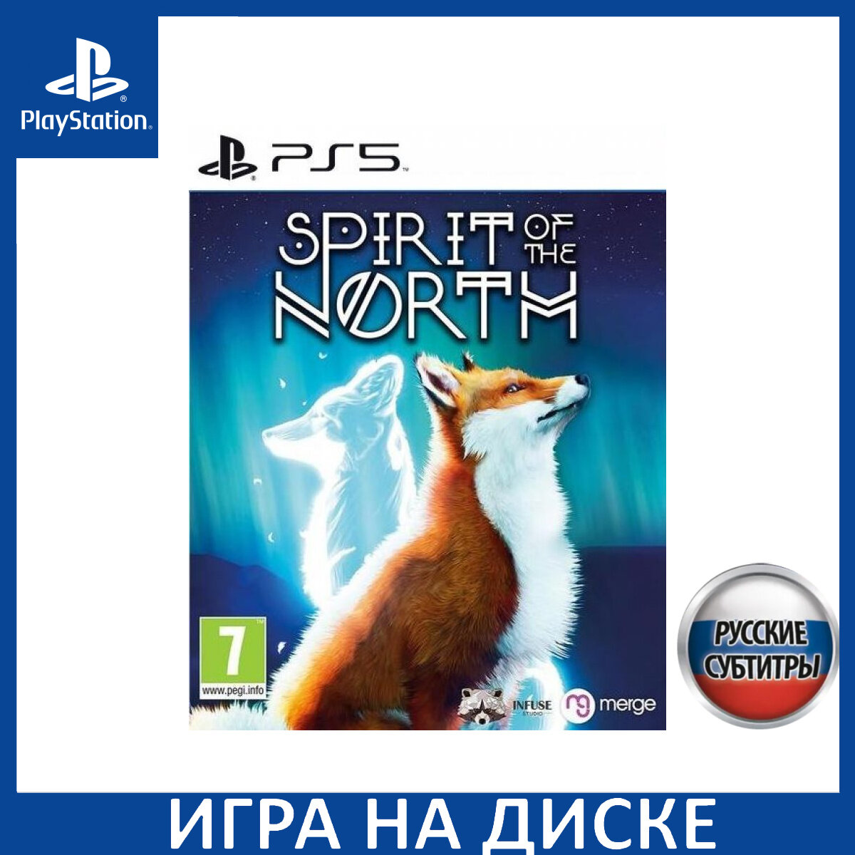 Игра Spirit of the North PS5 Русская Версия Диск на PlayStation 5