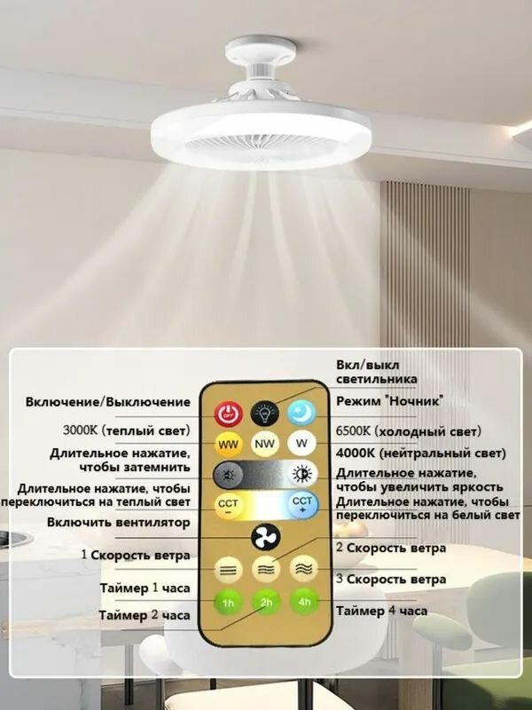 Люстра, E27, 30 Вт — фото 1