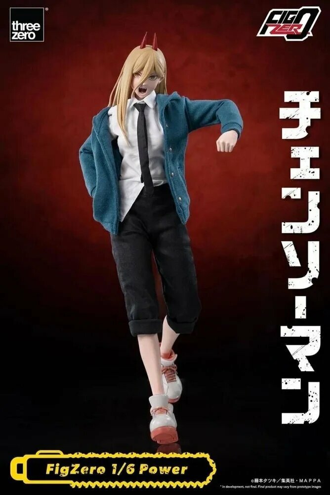 Фигурка Threezero Fig Zero Chainsaw Man Power 1/6 Action Figure — фото 1