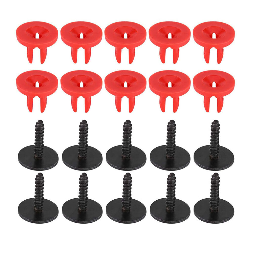 20 шт. винтов для защиты картера двигателя, заглушки, зажимы 1019377 для Ford Focus Mondeo