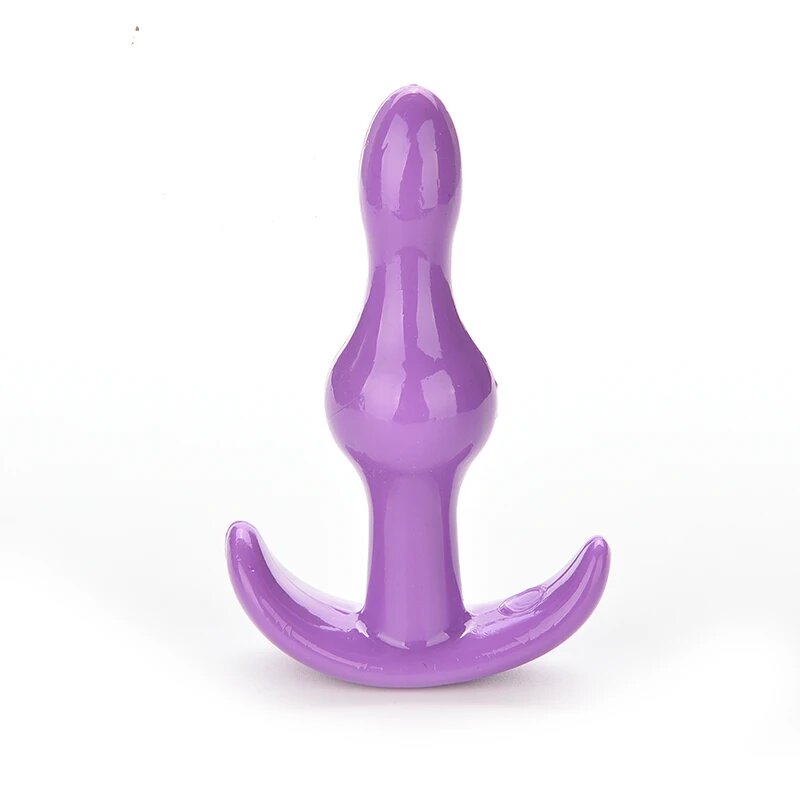 Анальная пробка Purple Two balls