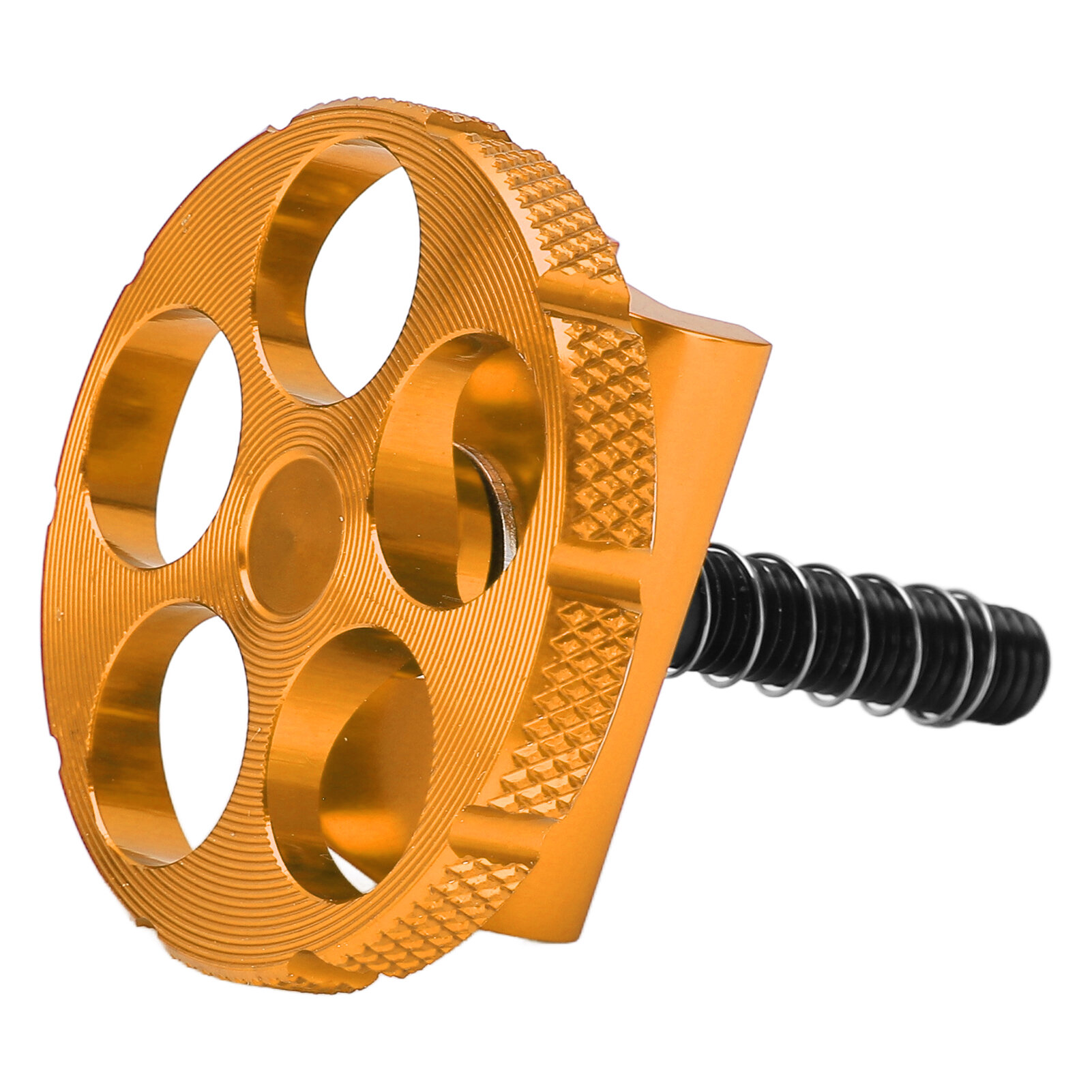 Складной велосипедный алюминиевый хингл -зажим C Buckle CNC интегрирован для Brompton Folding Bicyclegold