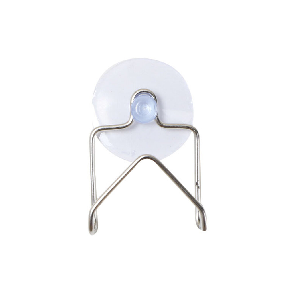 Kitchen Bathroom Drying Rack Stainless Steel Toilet Sink Suction Sponges Holder Cup Dish Cloths
