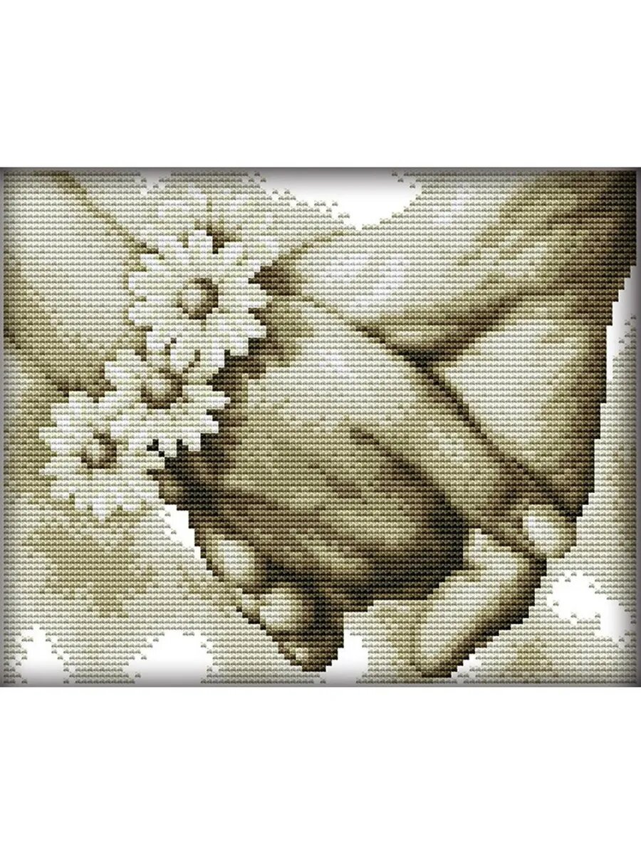 Вышивальный набор крестиком 14К, DIY (R891 Hand in Hand)