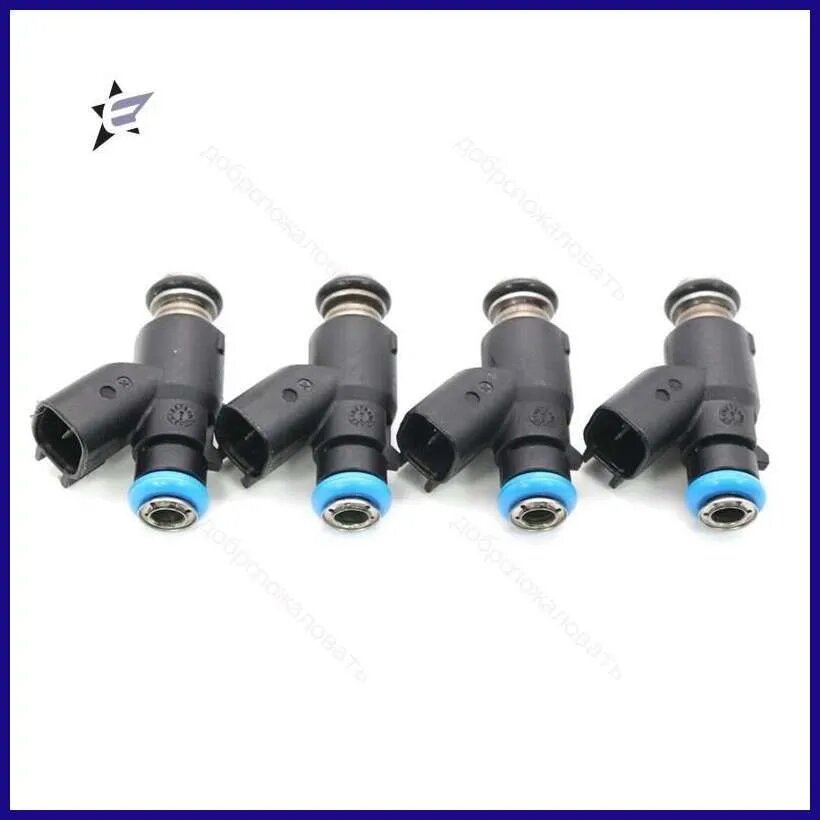 (B T Y Z) 4X 96487553 Топливная форсунка совместим с Aveo Aveo5 06-08 Wave5 1.6L