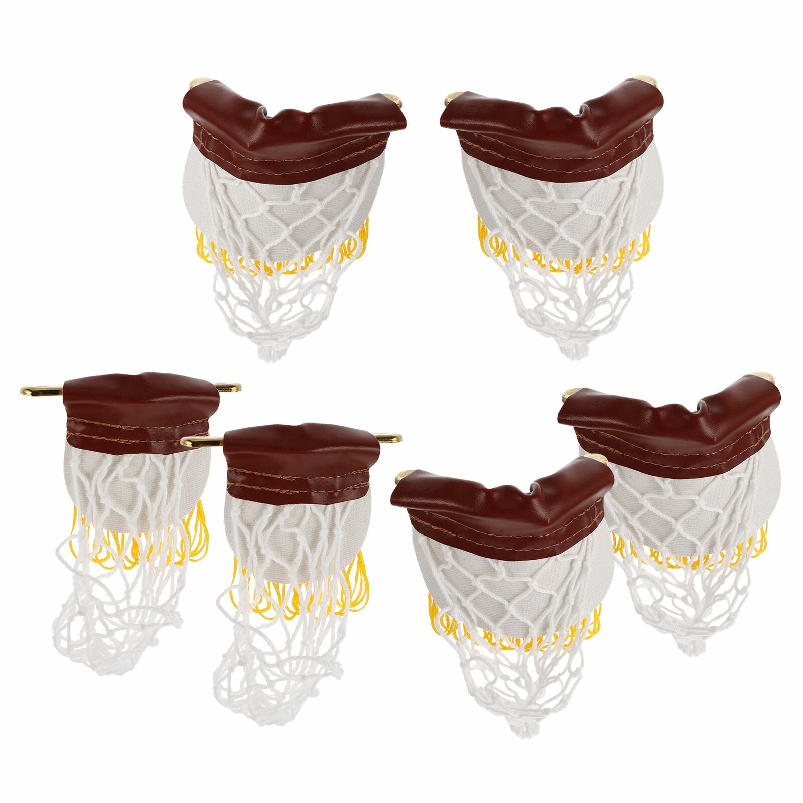 Комплект сеток для бильярдных луз с железными уголками для домашнего хранения шаров