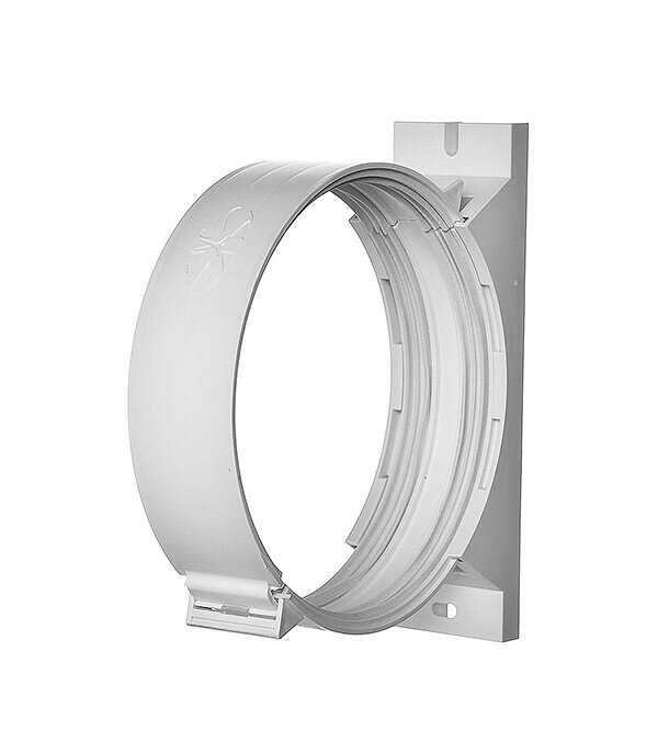 Держатель для круглых воздуховодов Era с уплотнителем пластиковый d125 мм Era 12,5ДСКП