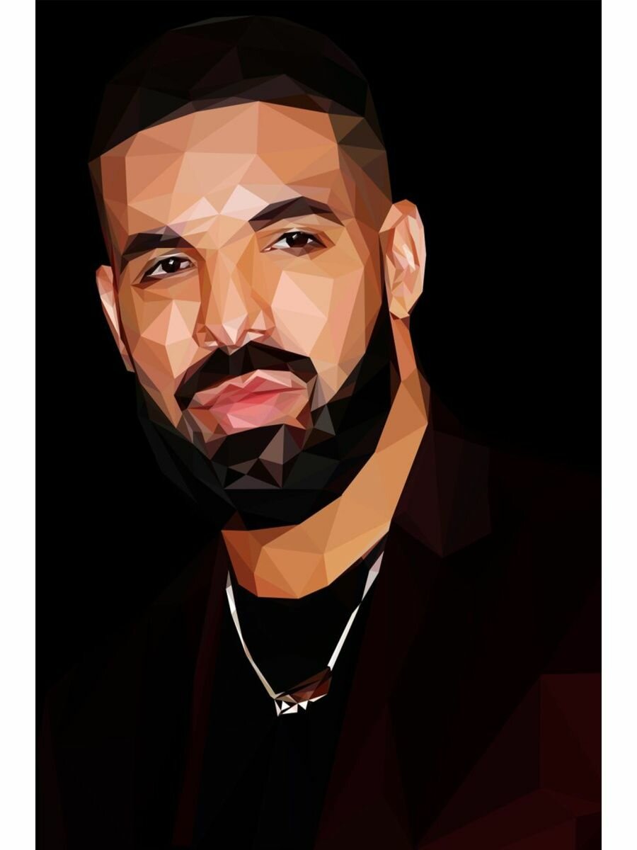 Постер "Music Pop Art. Дрейк"