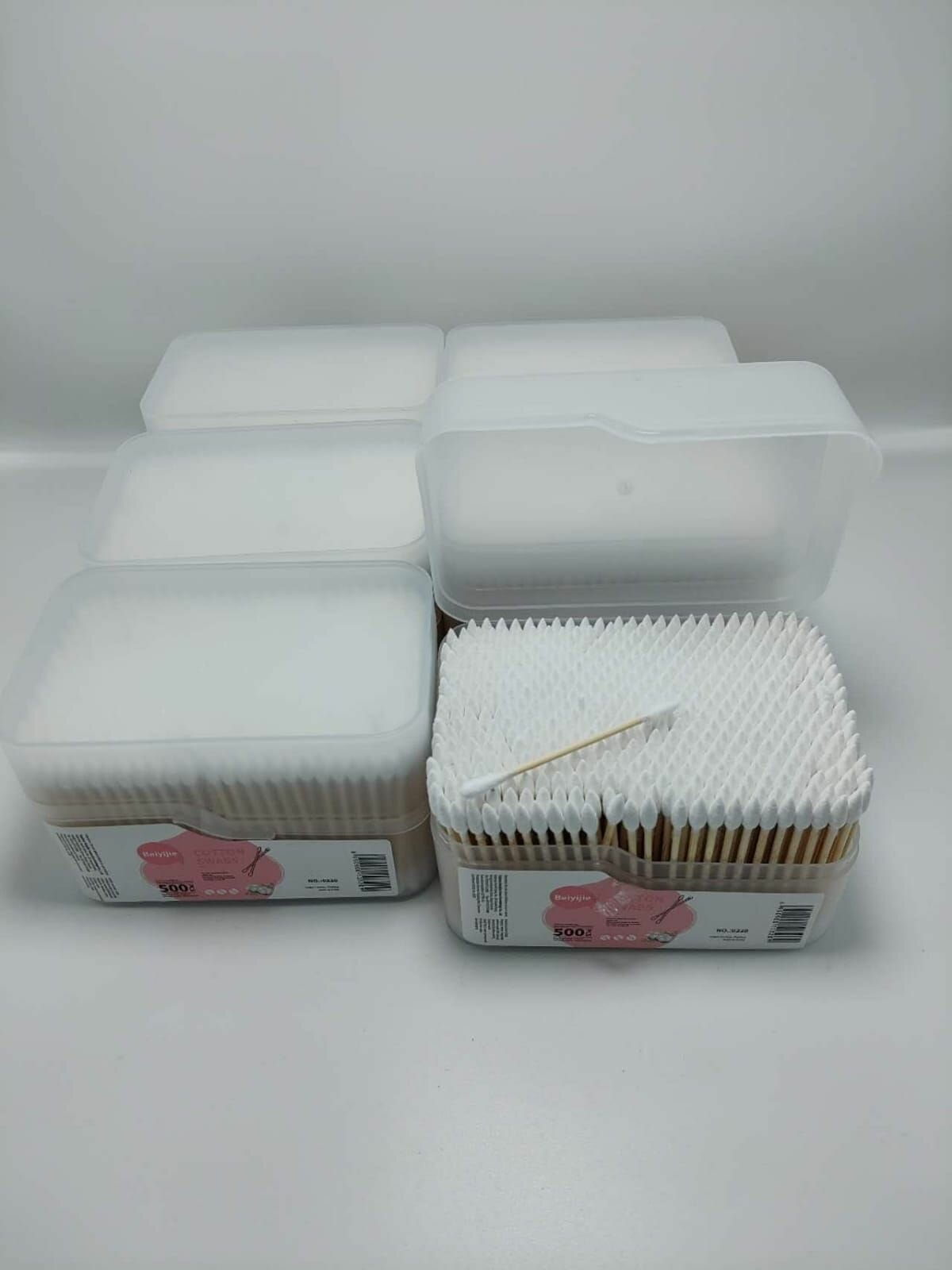 Ватные палочки бамбук и хлопок (3000шт.)