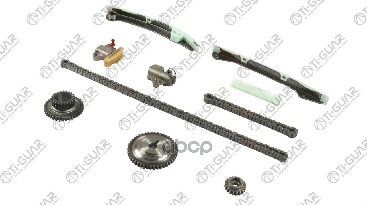 Ремкомплект ГРМ Ti-GUAR для Nissan Renault 2007- MR18DE MR20DE; 162 64; TG-ETK-051; TKNS270A TK0029 77B0016FK Ti-Guar арт. TG.