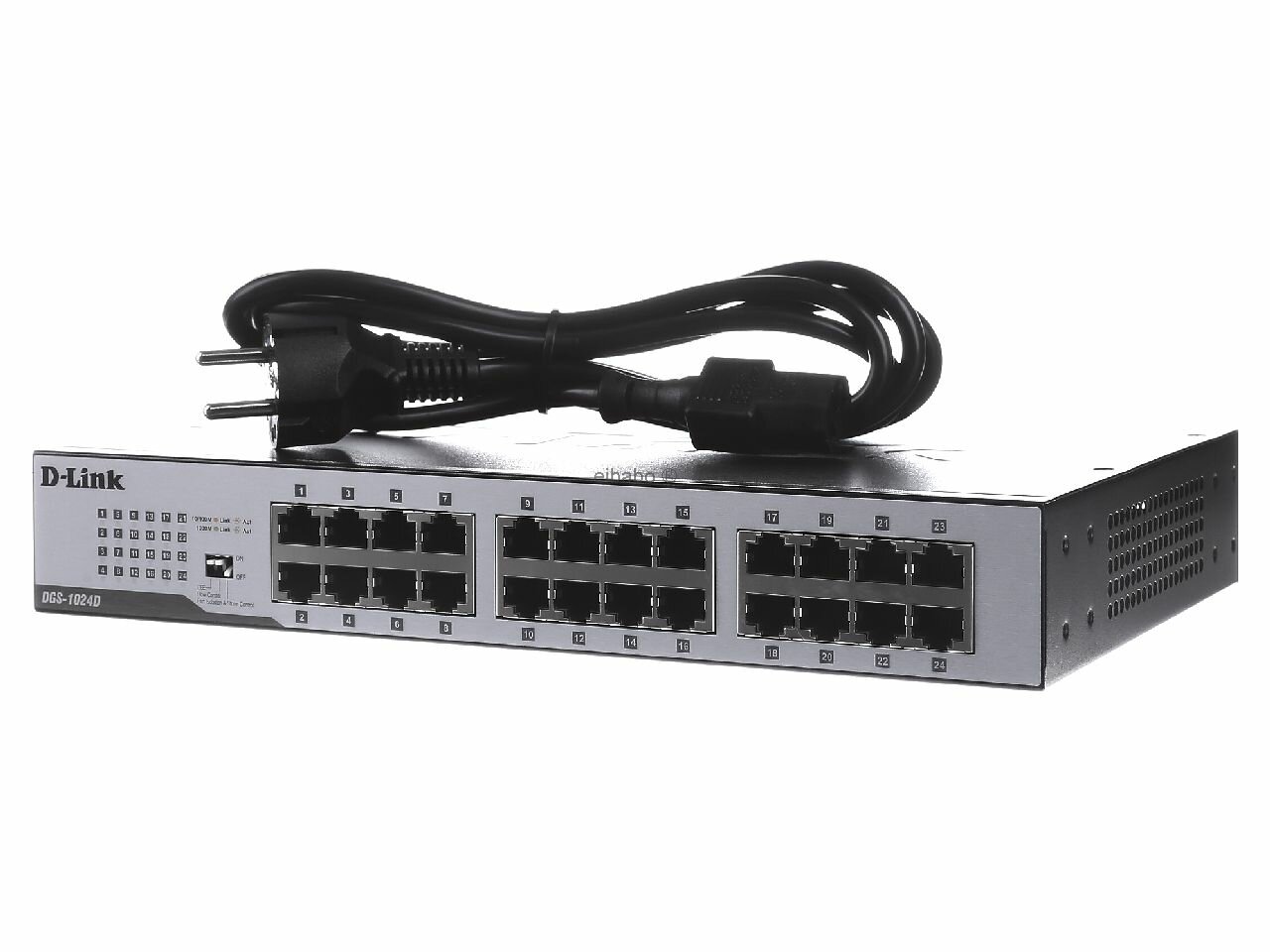 24-портовый гигабитный коммутатор, витая пара, 24x1000 Мбит DGS-1024D/E – DLink – 0790069269912