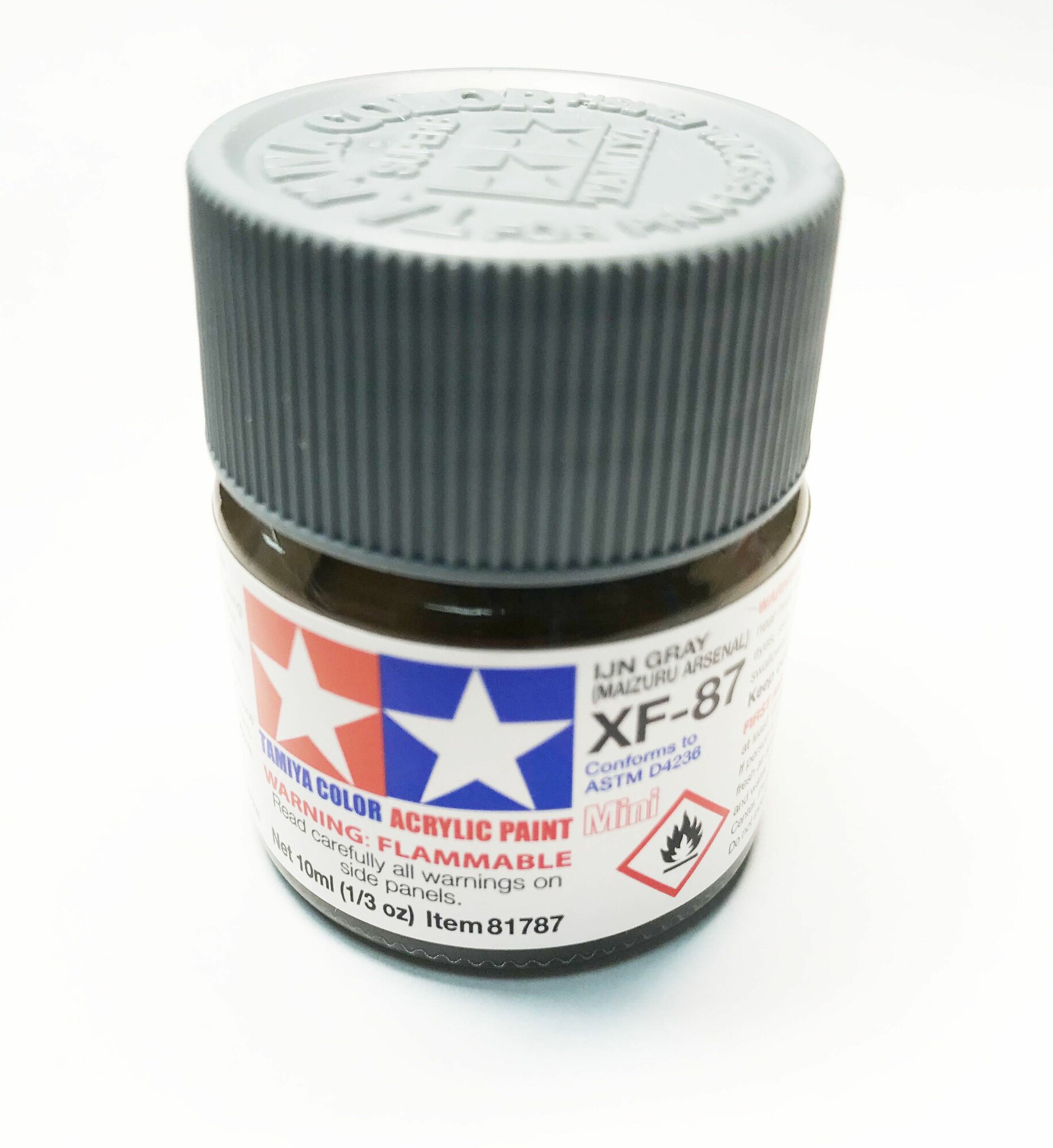81787 XF-87 IJN Gray Maizuru ( Японский корабельный серый Maizuru ) акриловая краска объем 10мл.