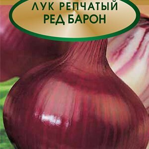 Лук репчатый Ред барон, семена лука, Русский Огород — фото 1