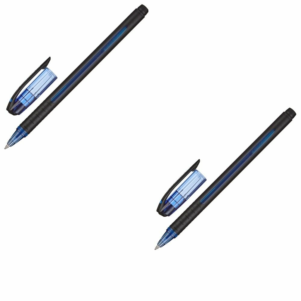 UNI Ручка шариковая неавтоматическая Jetstream SX-101-07 синяя, 0,7 мм - 2 шт