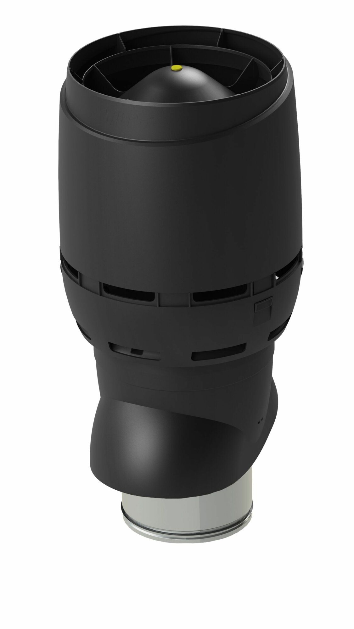 Вентиляционный выход VILPE FLOW XL 250P/из/500 черный, арт. 350152