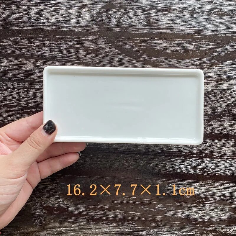 Керамическая палитра для акварели Small rectangle
