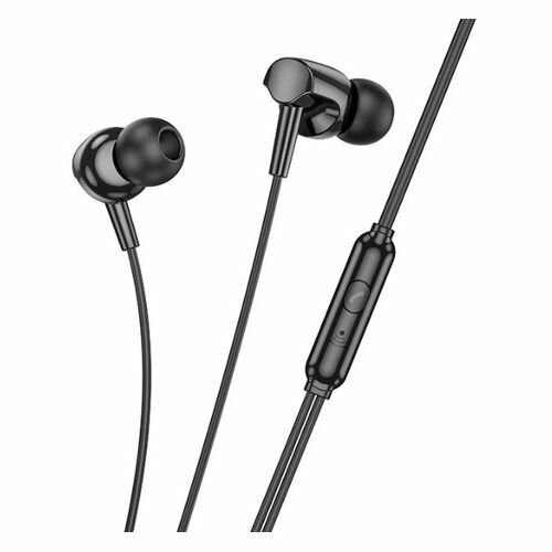 Наушники Hoco M112, 3.5 мм, внутриканальные, черный