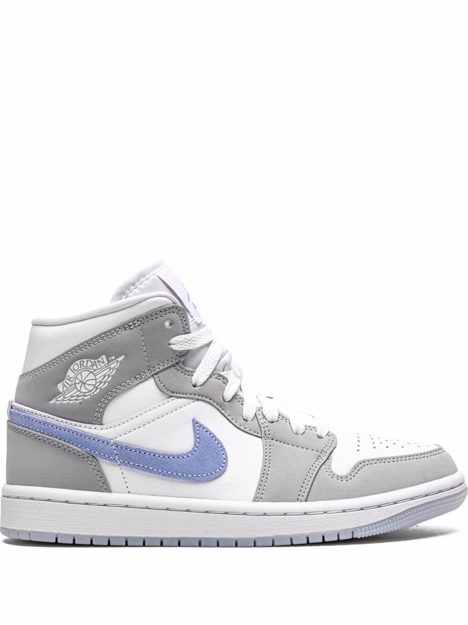 Кроссовки Air Jordan 1 Mid Grey Blue