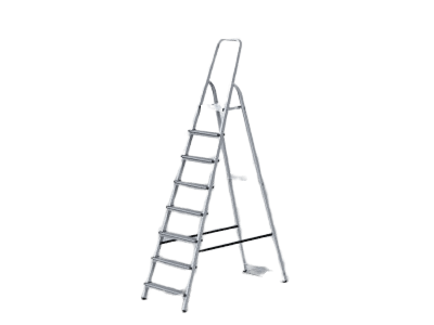 Стремянка Новая высота 8 (алюминий, 8 ступени, шириной 80мм)