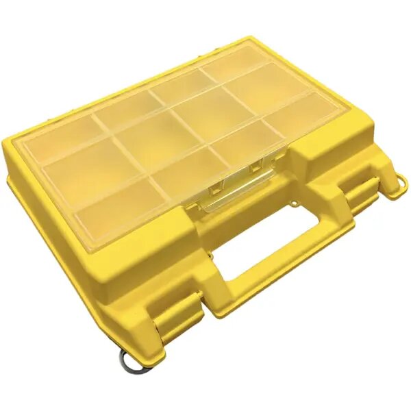 Ящик для дрели и УШМ Accurate 400x335x145 мм, пластик