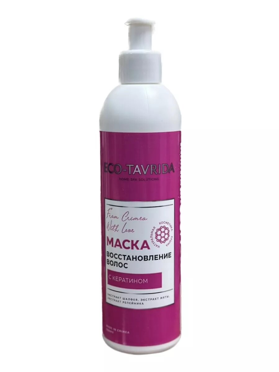 Натуральная маска для волос Глубокое восстановление