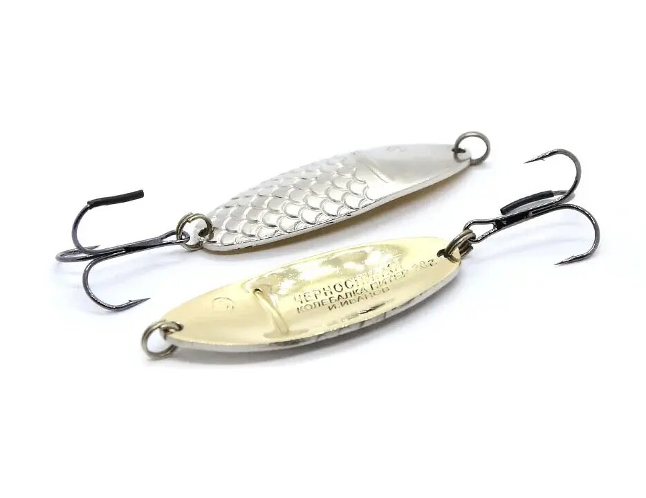 Блесна Колебалка питер Черноспинка 20 гр (латунь, латунь-никель)