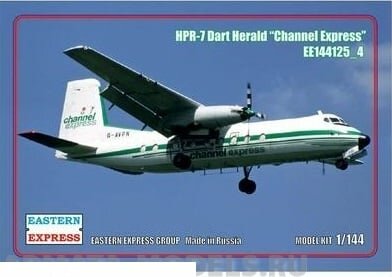 ЕЕ144125_4 Пас. самолет Dart Herald Channel Express