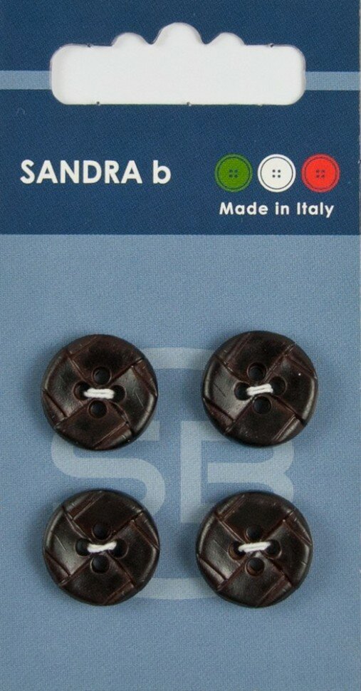 #CARD092 Пуговицы Sandra 4 шт