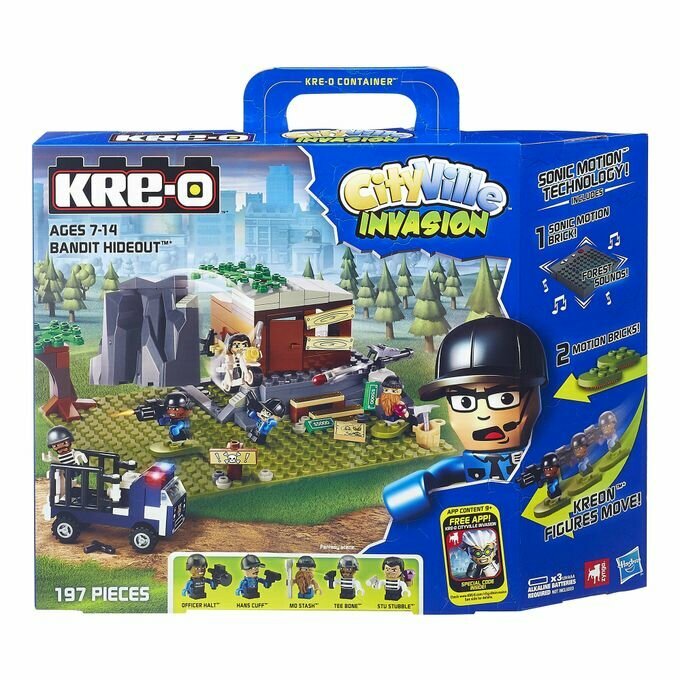 KRE-O Конструктор СитиВиль Секретное убежище Доктора Хаоса Hasbro A6672