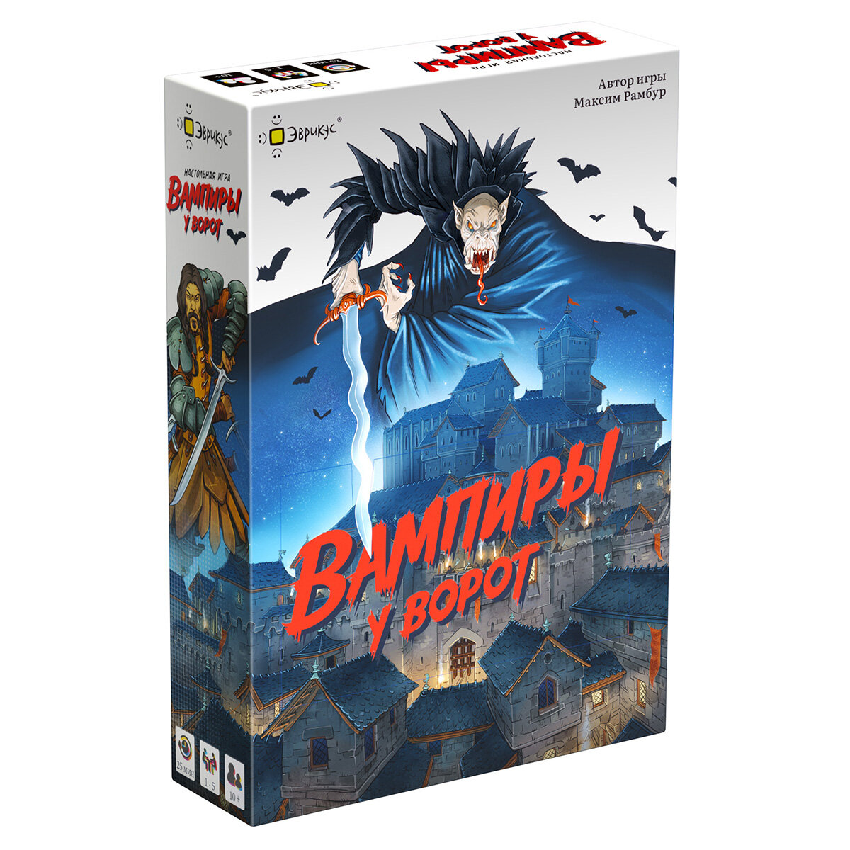 ЭврикусВампиры у ворот настольная игра PG-17381-RV63 с атмосферным приключением