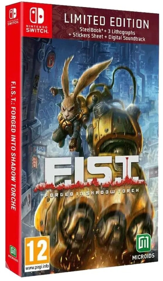 F.I.S.T: Forged In Shadow Torch Limited Edition Steelbook [Nintendo Switch, русские субтитры]