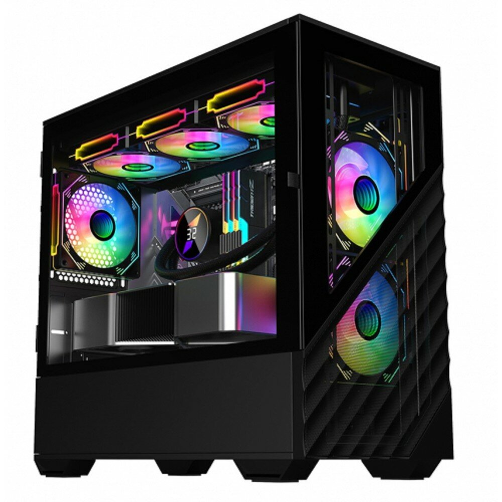 Корпус для компьютера 1STPLAYER ATX, Minitower, БП-Нет