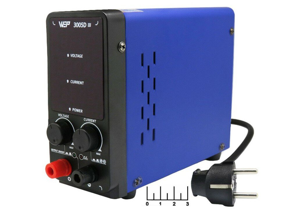 Блок питания 0-30V 5A W.E.P 3005D-III