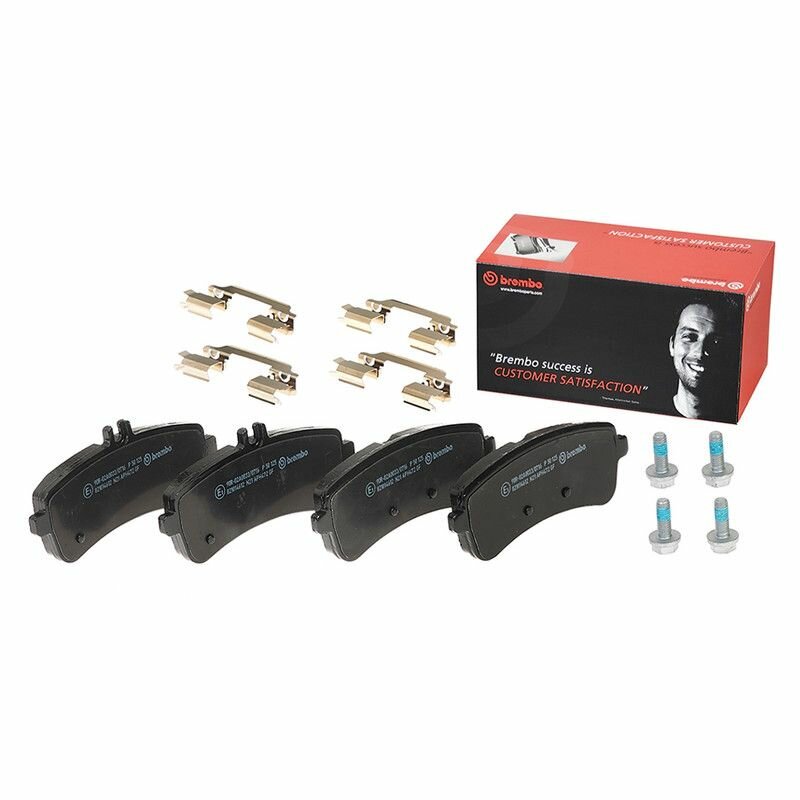 Тормозные колодки дисковые задние BREMBO P50125 для а/м MERCEDES-BENZ S-Class