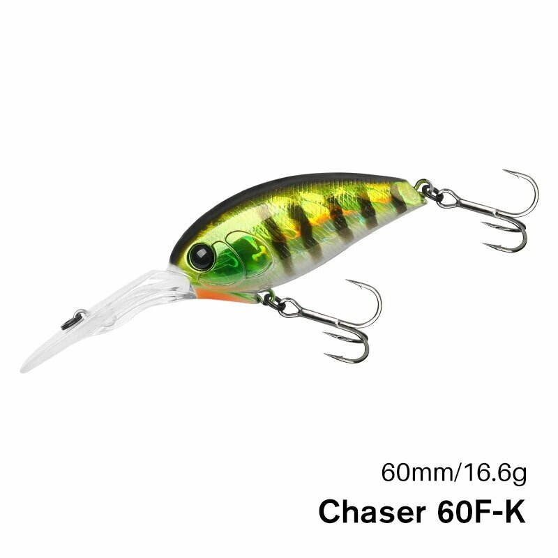 Воблер TSURINOYA CHASER 60F-K, 60мм