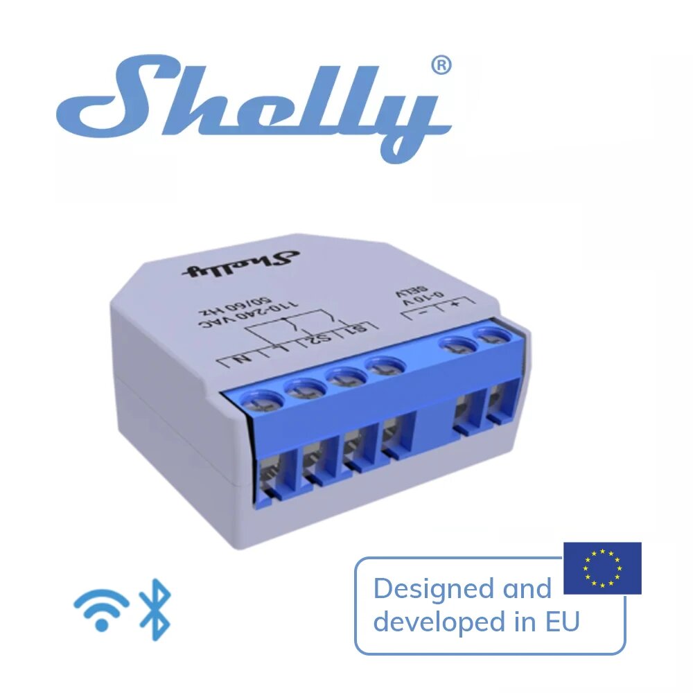 Shelly Plus 0-10В Диммер 1 Pcs
